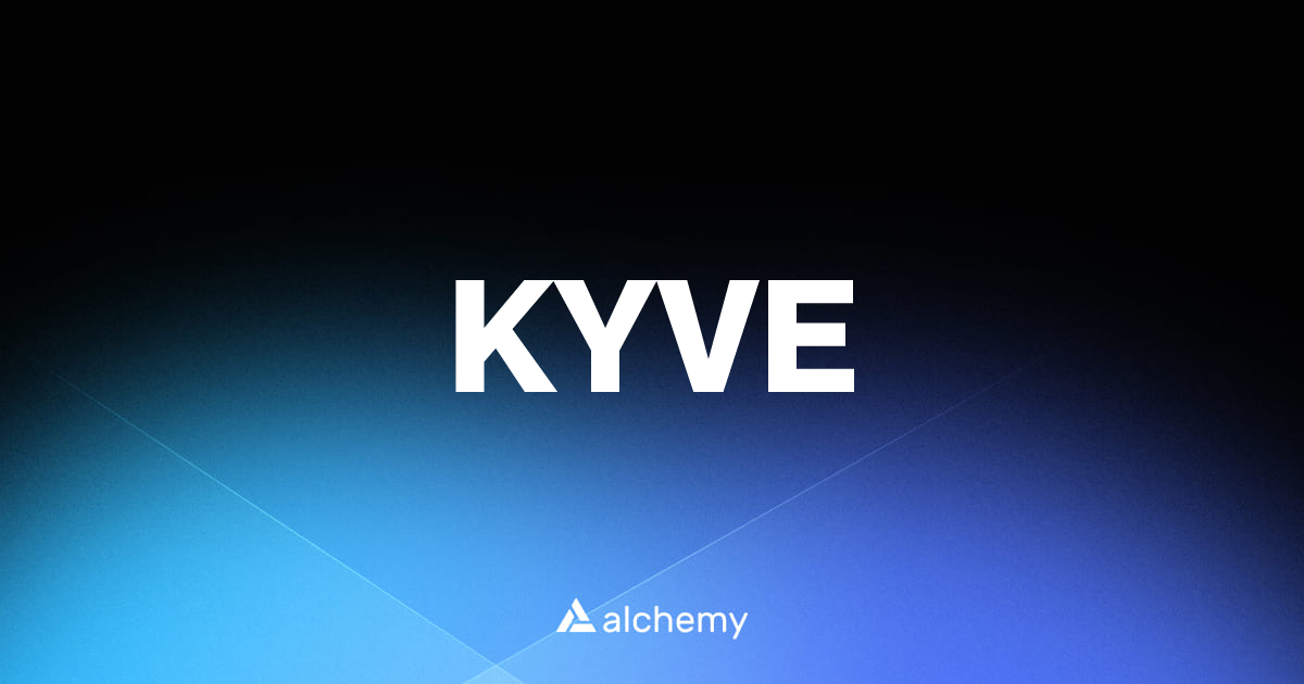 KYVE - Blockchains - Alchemy