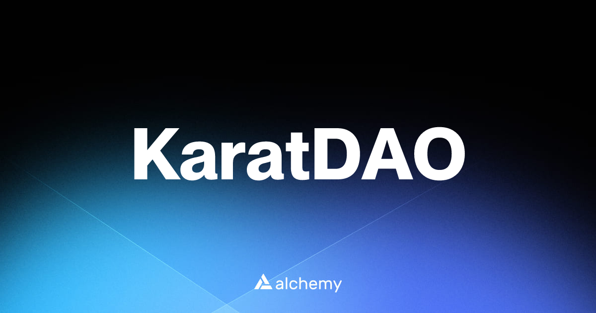 KaratDAO - DAO Tools - Alchemy