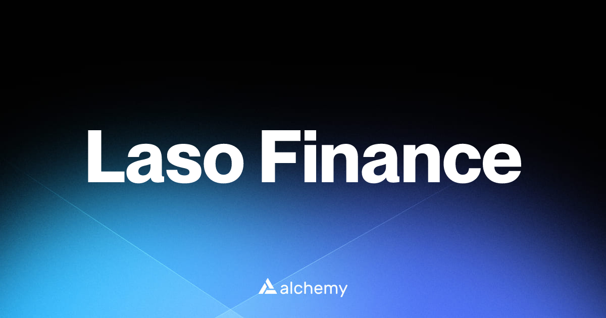 Laso Finance - Web3 Wallet Tools - Alchemy