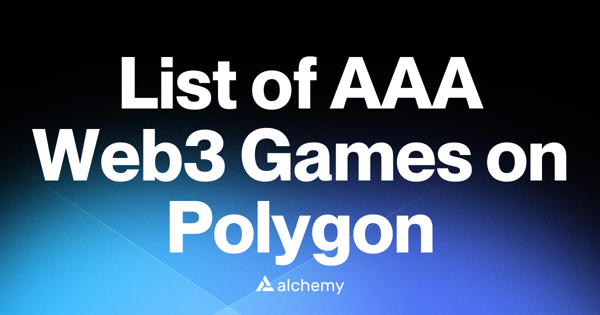 List of 8 AAA Web3 Games on Polygon (2025)