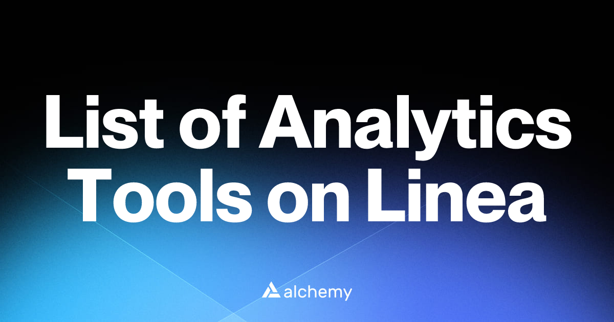 List of 3 Analytics Tools on Linea (2025)