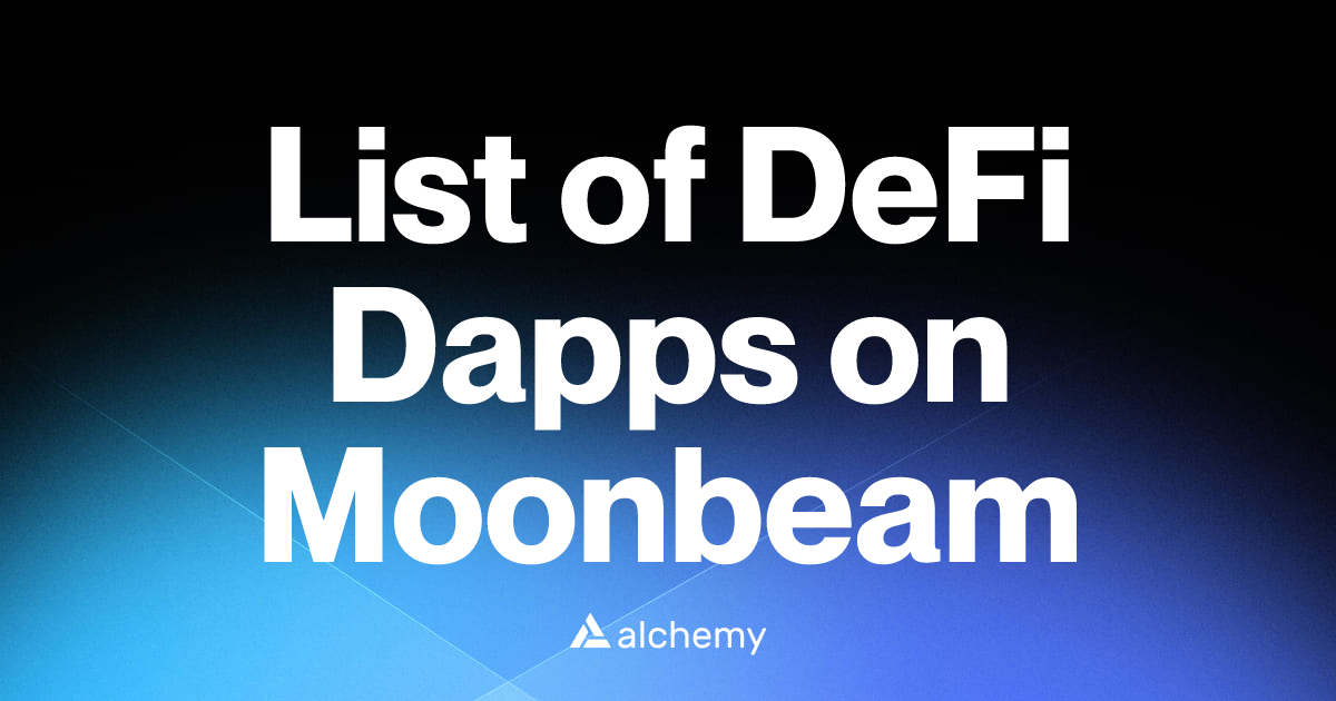 List of 4 DeFi Dapps on Moonbeam (2025)
