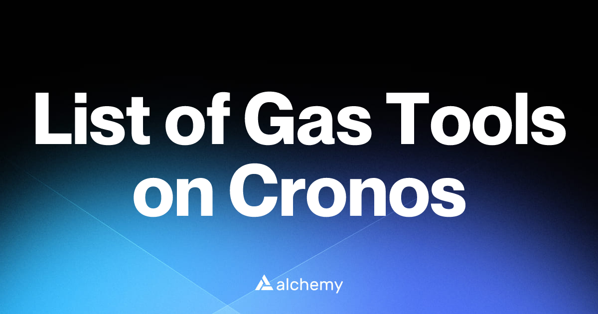 List of 2 Gas Tools on Cronos (2025)