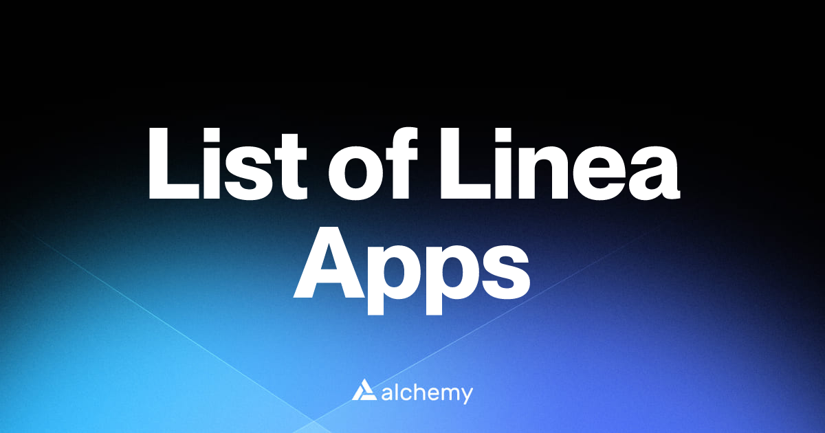 Linea Apps, Projects, and Developer Tools (2025)