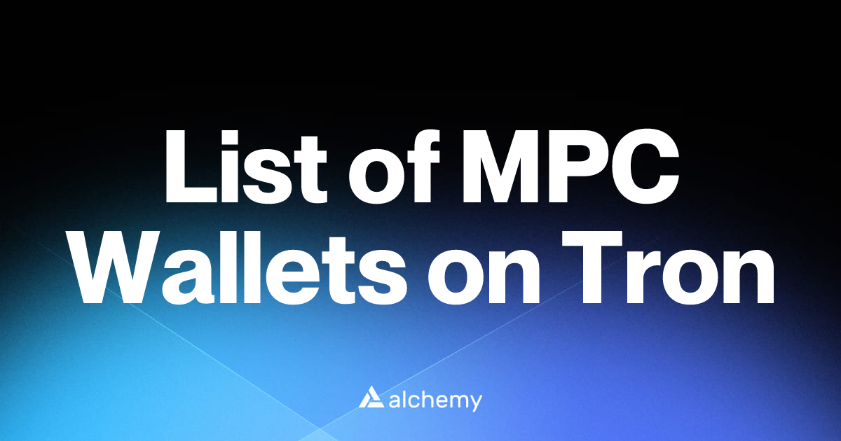 List of 14 MPC Wallets on Tron (2025)