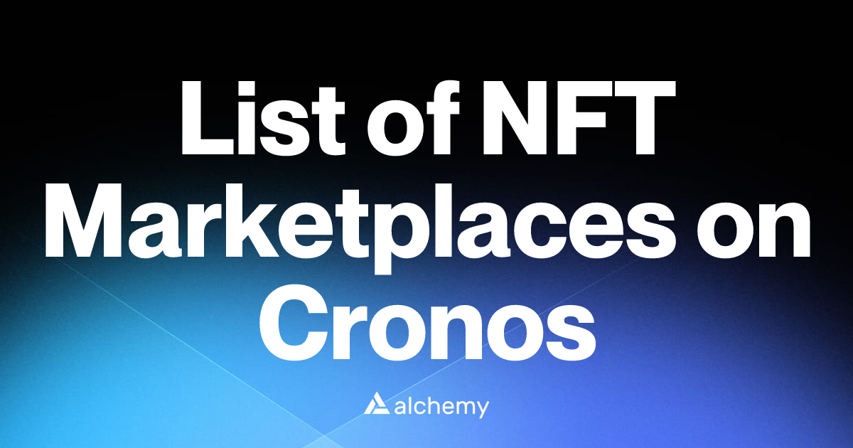 List of 2 NFT Marketplaces on Cronos (2025)