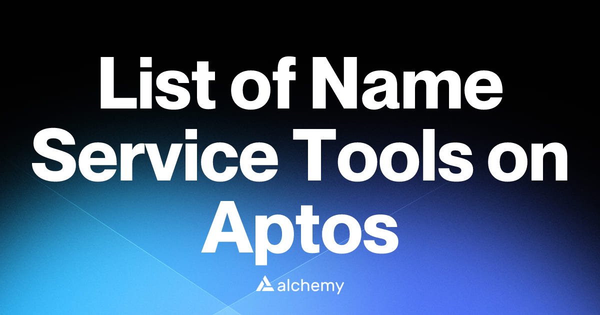 List of 2 Name Service Tools on Aptos (2025)