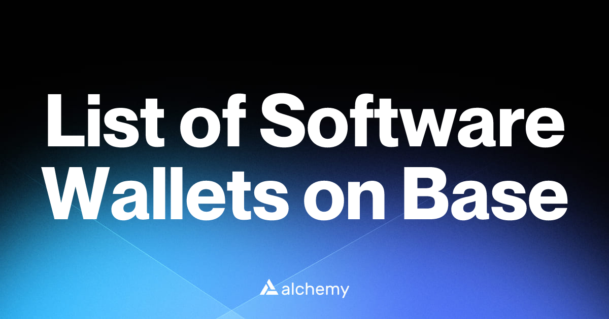 List of 14 Software Wallets on Base (2025)