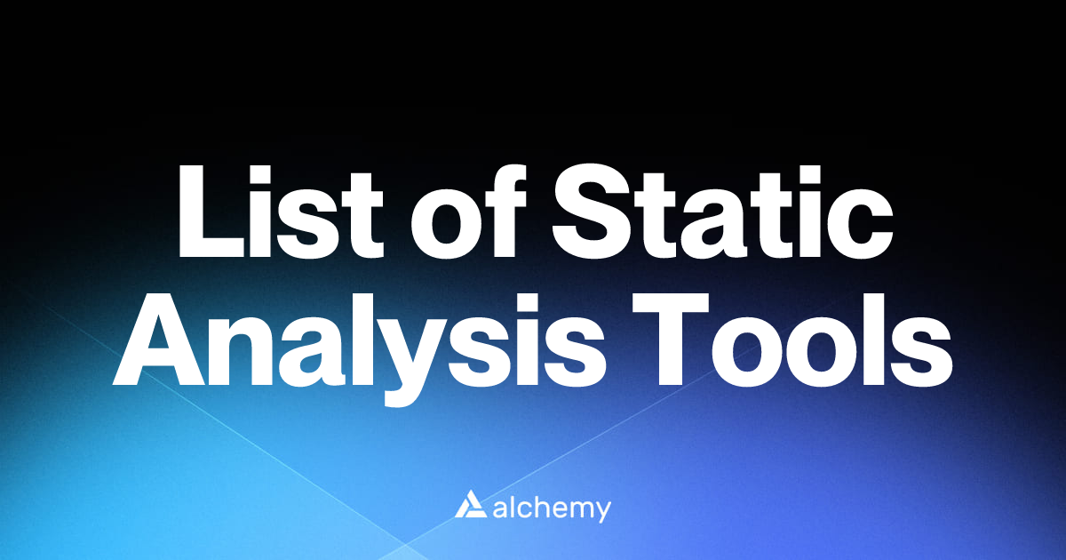 List of 15 Static Analysis Tools (2025)