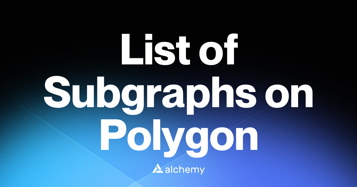 List of 12 Subgraphs on Polygon (2025)