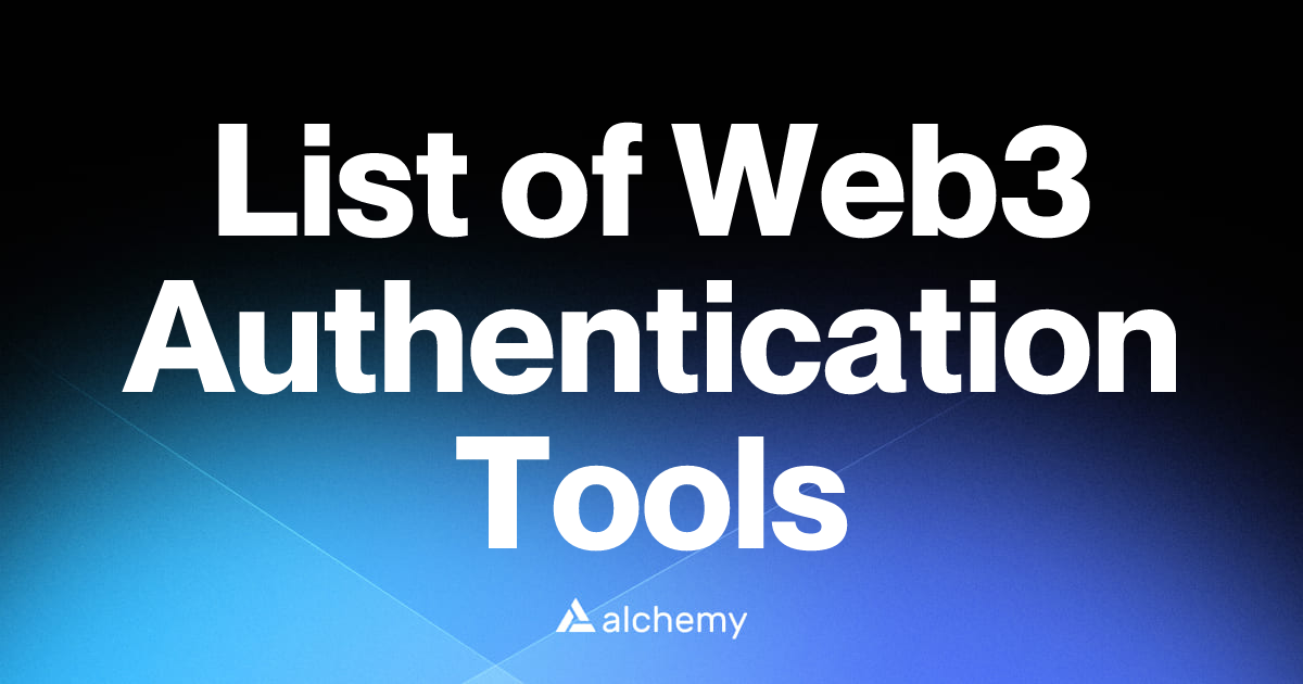 List of 22 Web3 Authentication Tools (2025)