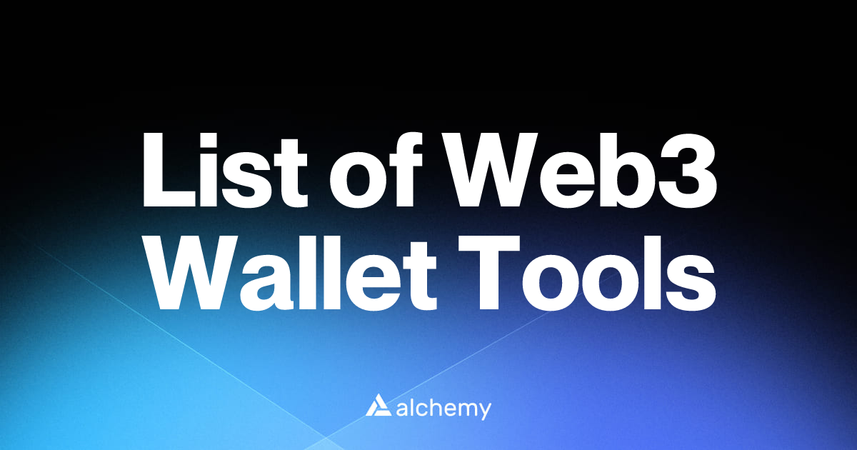 List of 244 Web3 Wallet Tools (2025)