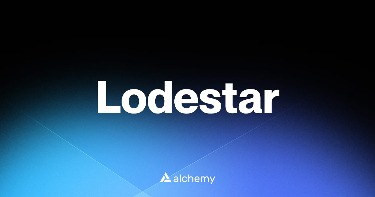 Lodestar - Infrastructure Tools - Alchemy