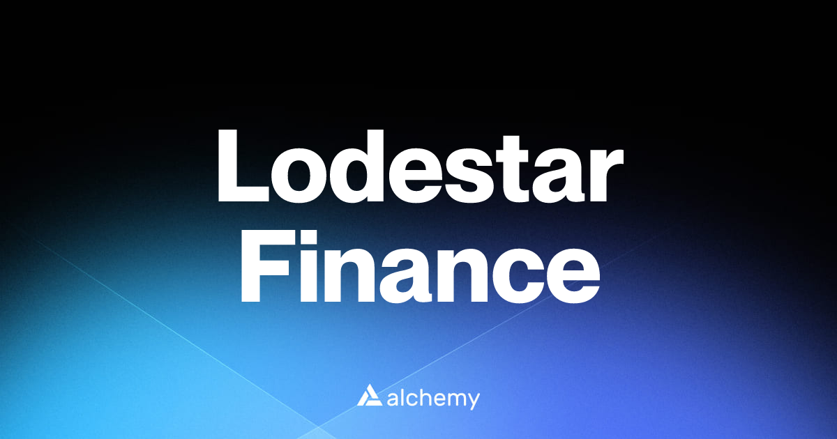 Lodestar Finance - DeFi Dapps - Alchemy