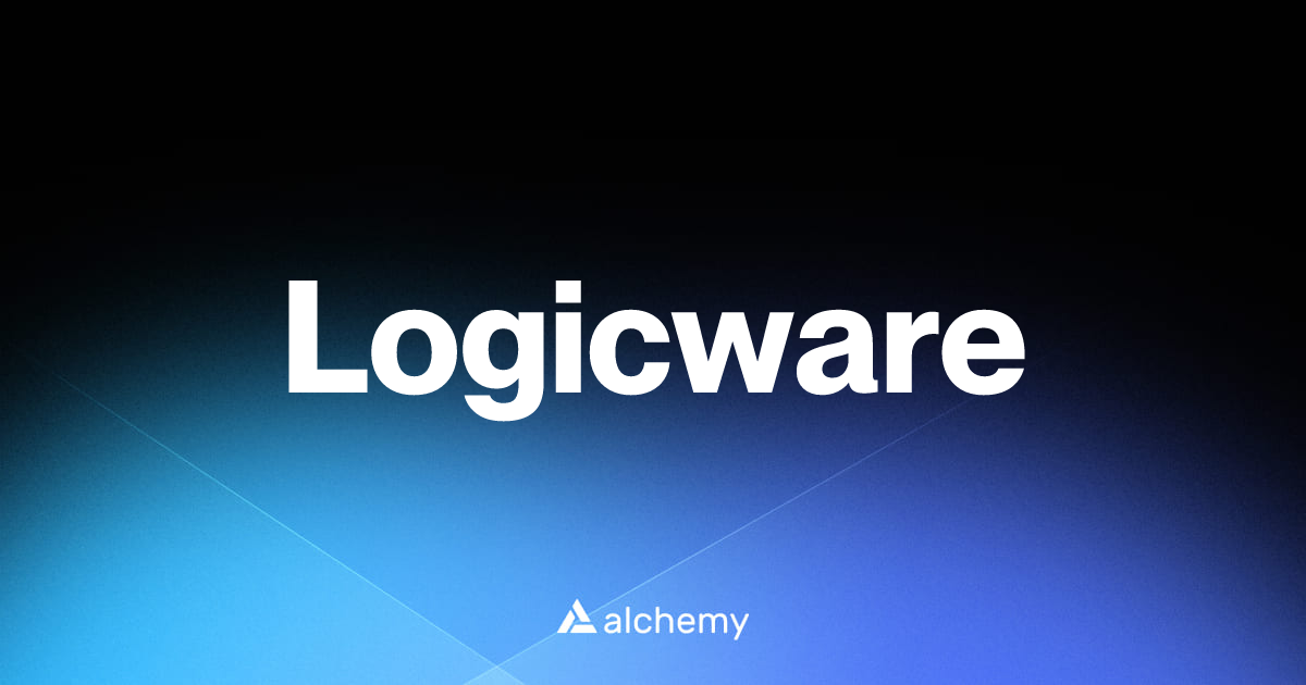 Logicware - Web3 Developer Tools - Alchemy