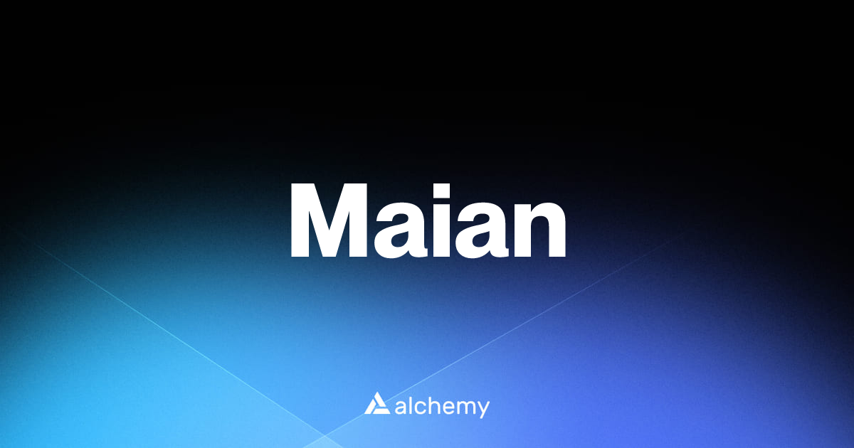 Maian - Solidity Tools - Alchemy