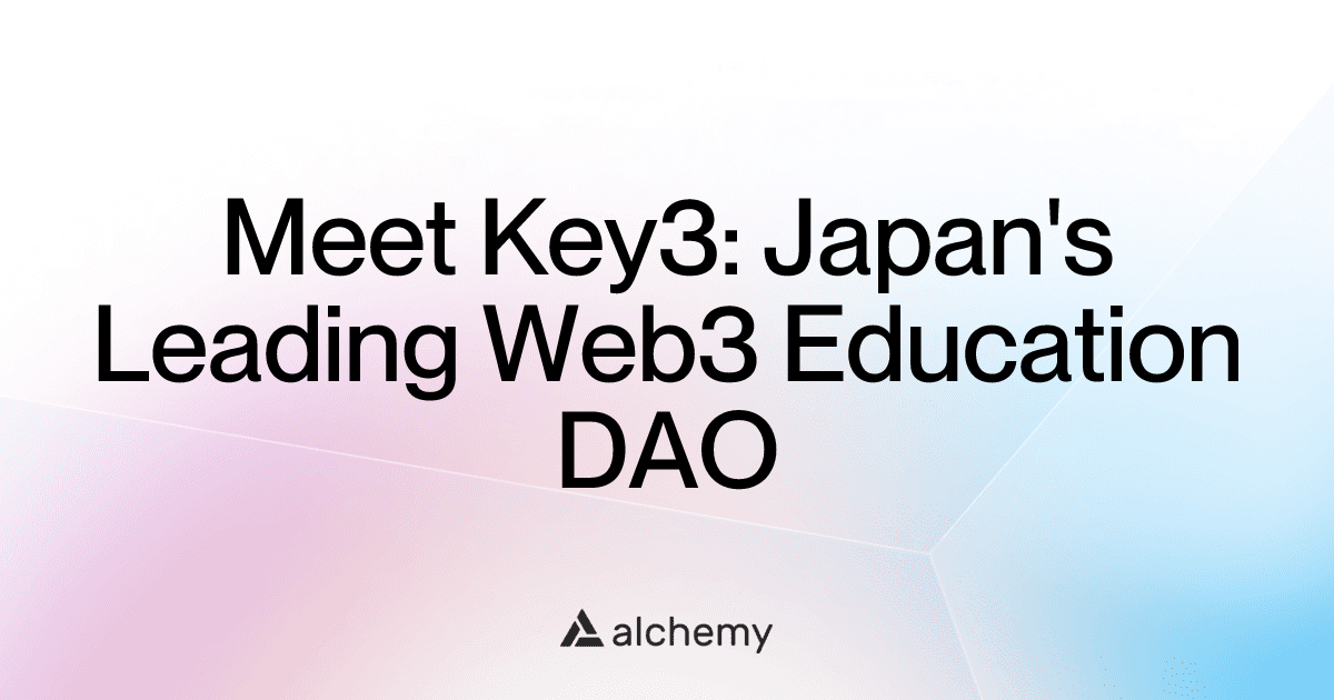 Meet Key3: Japan's Leading Web3 Education DAO