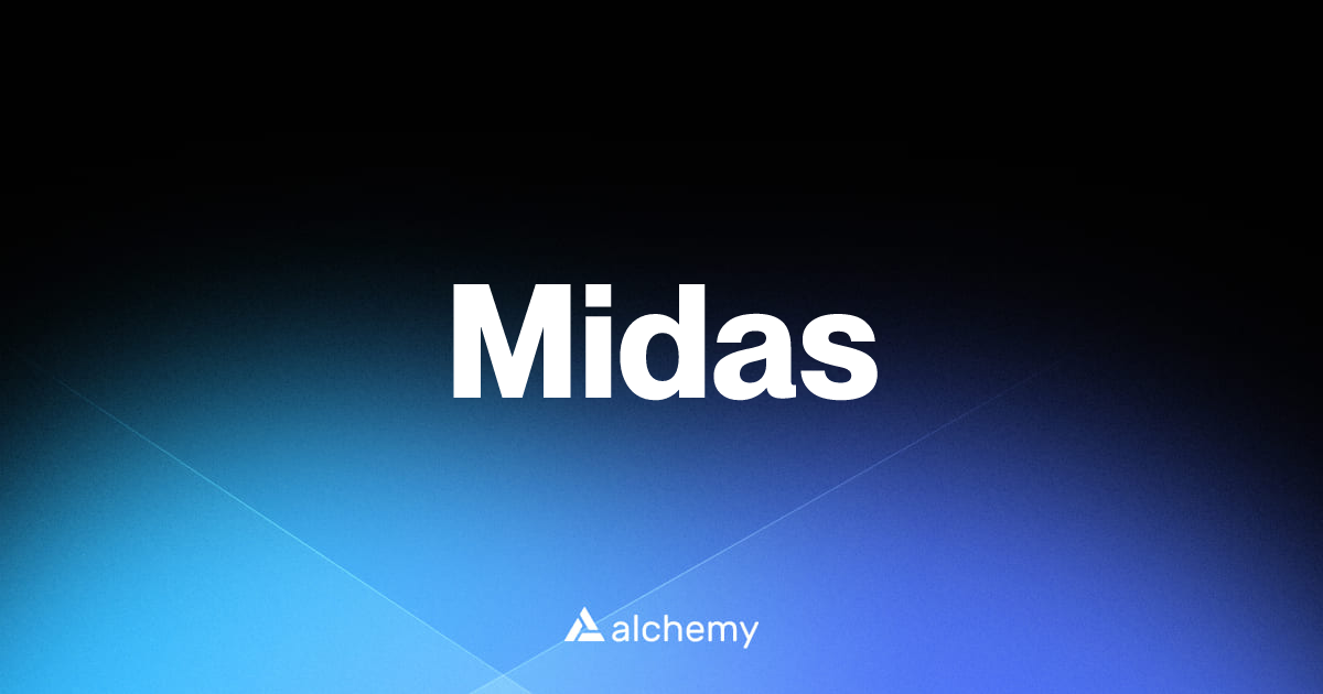 Midas - DeFi Dapps - Alchemy