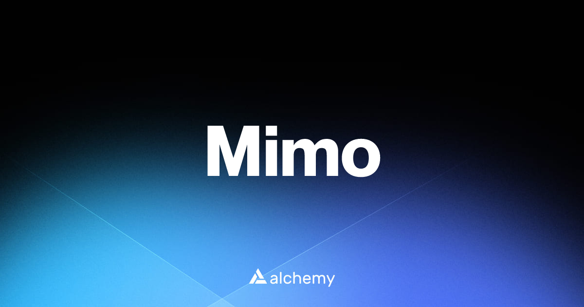 Mimo - DeFi dapps - Alchemy | Alchemy