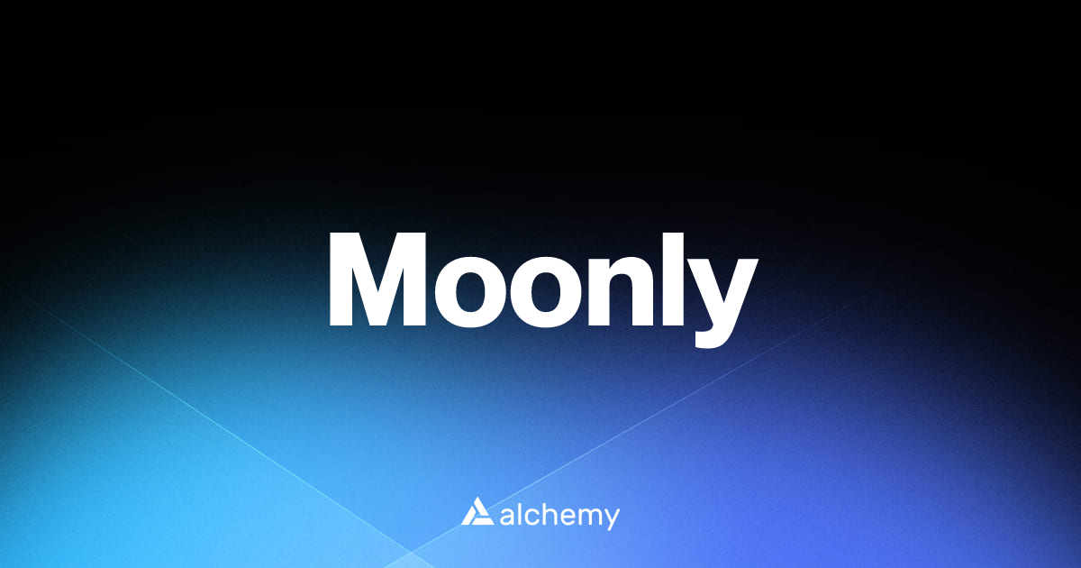 Moonly - NFT Tools - Alchemy
