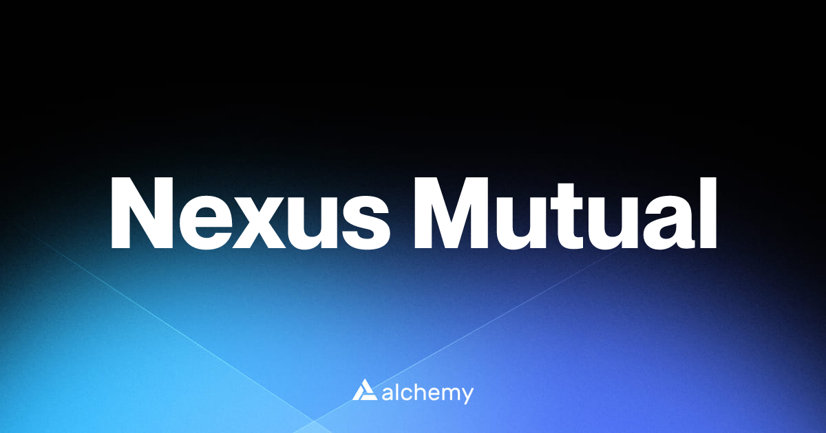 Nexus Mutual - DeFi Dapps - Alchemy