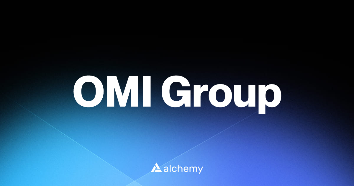 OMI Group - Web3 Gaming Tools - Alchemy