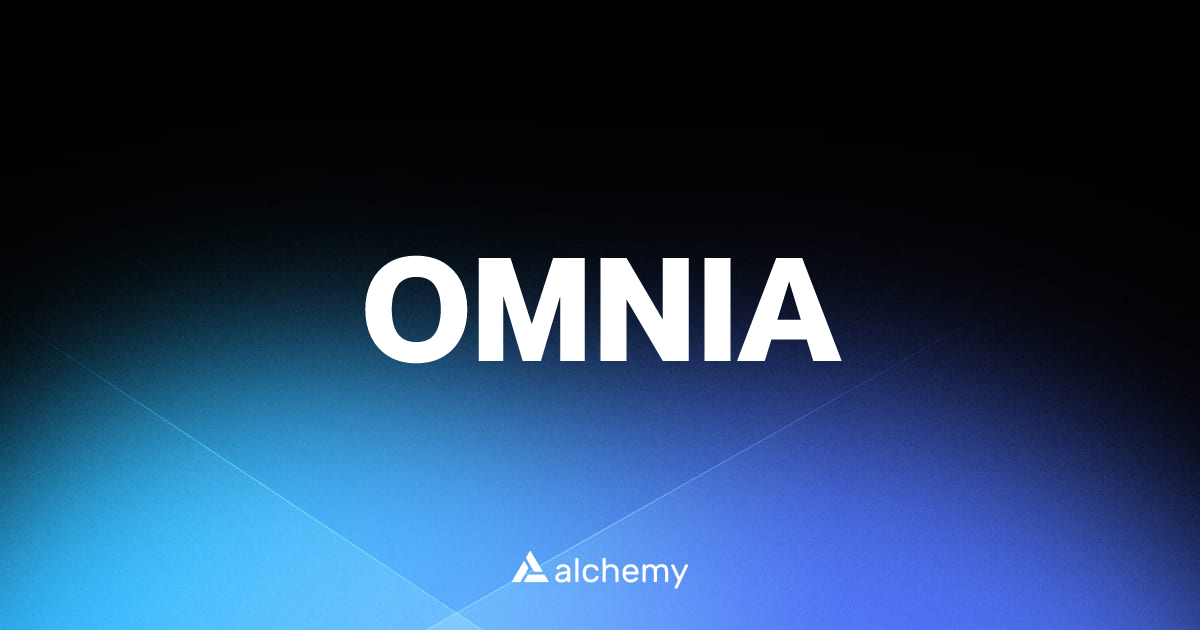 OMNIA - Infrastructure Tools - Alchemy