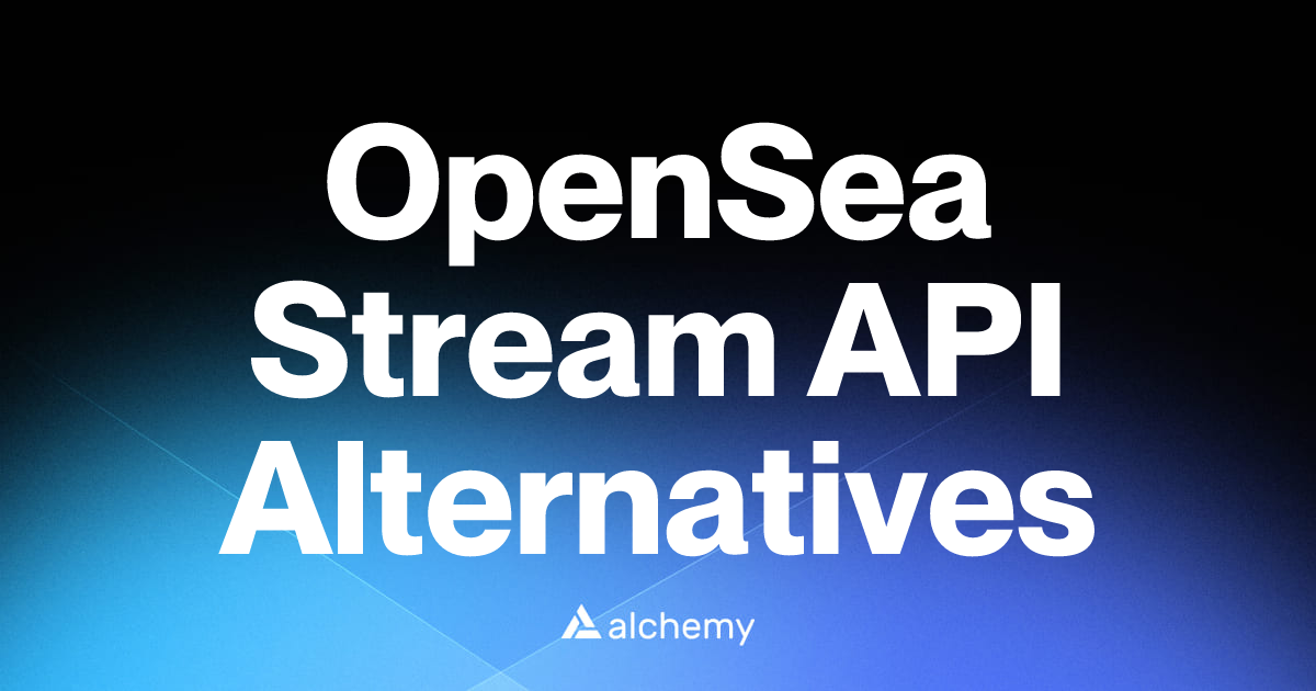 Find 17 OpenSea Stream API Alternatives (2025)