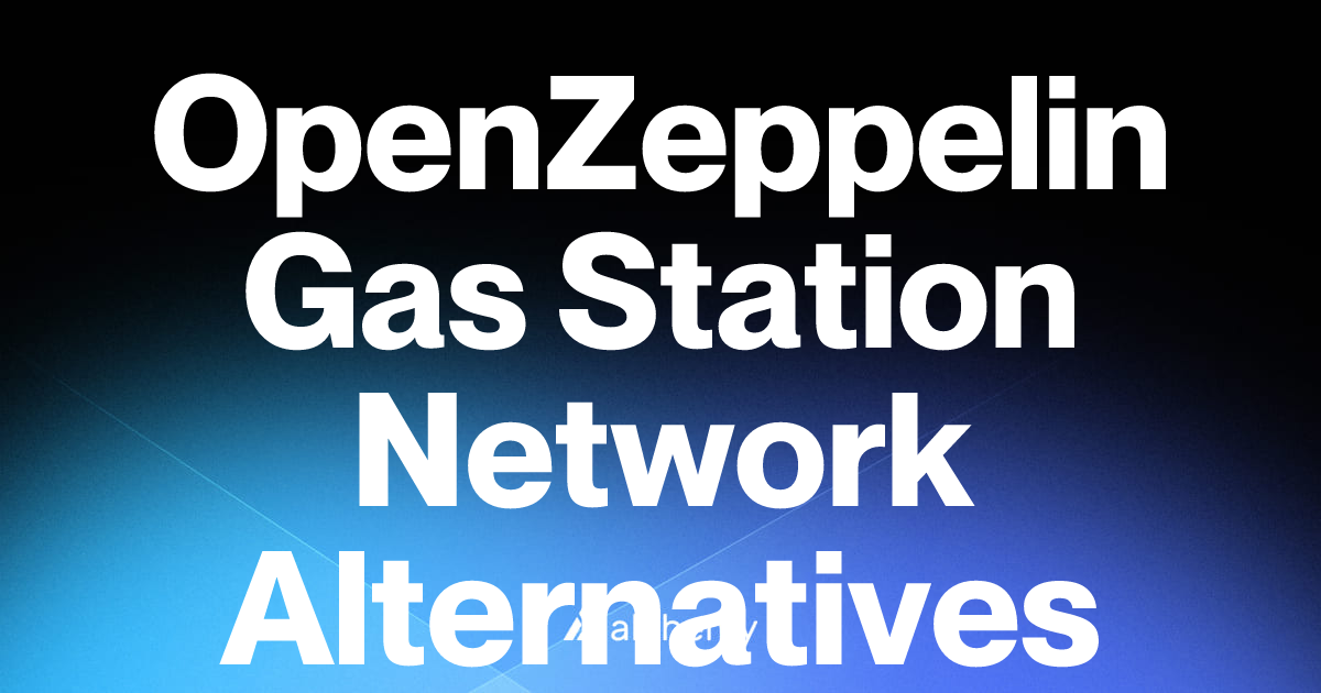 Find 9 OpenZeppelin Gas Station Network Alternatives (2025)