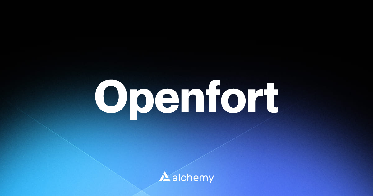 Openfort - Web3 Wallets - Alchemy