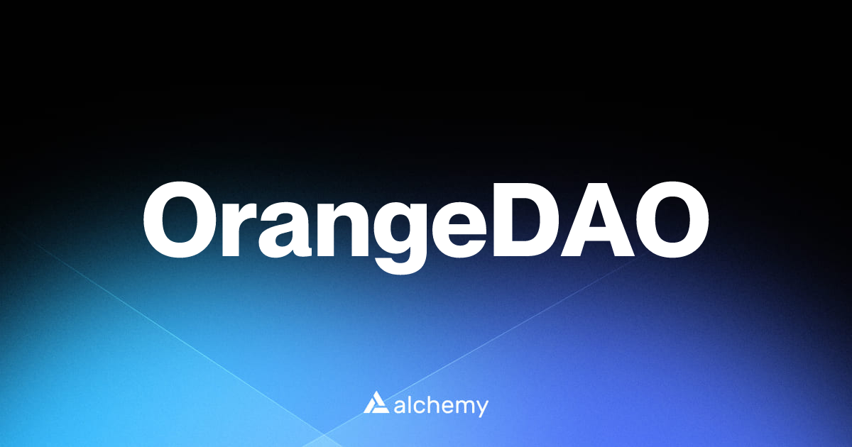 OrangeDAO - DAOs - Alchemy