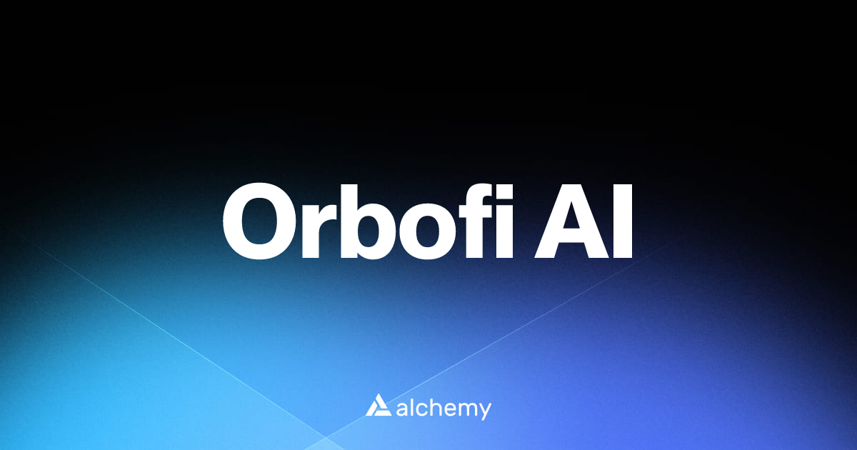 Orbofi AI - Web3 Gaming Tools - Alchemy