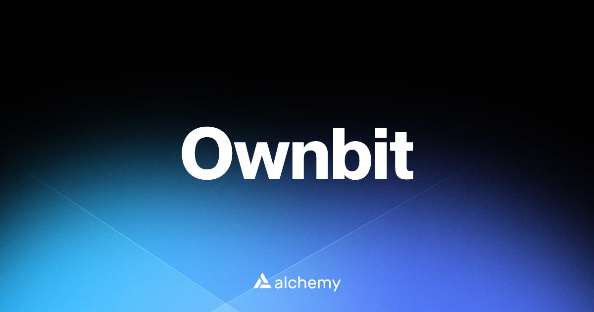 Ownbit - Web3 Wallets - Alchemy