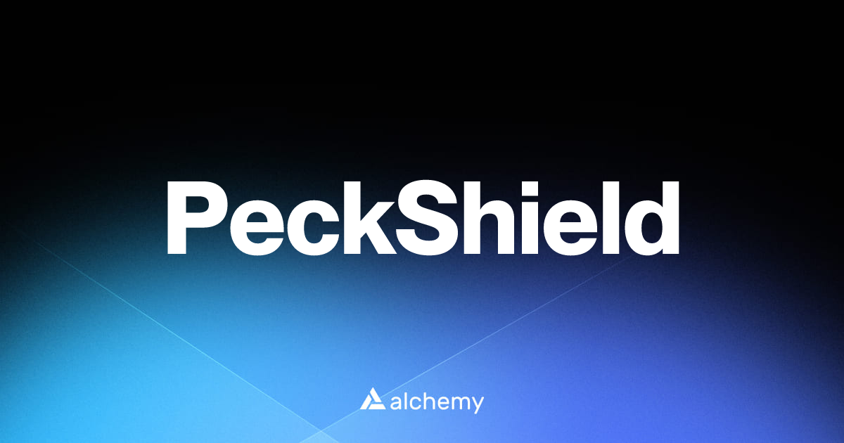 PeckShield - Web3 Security Tools - Alchemy