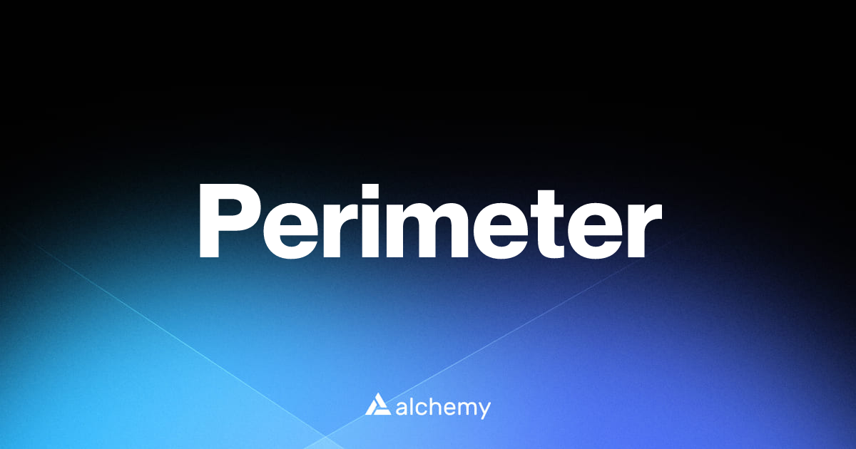 Perimeter - Web3 Security Tools - Alchemy