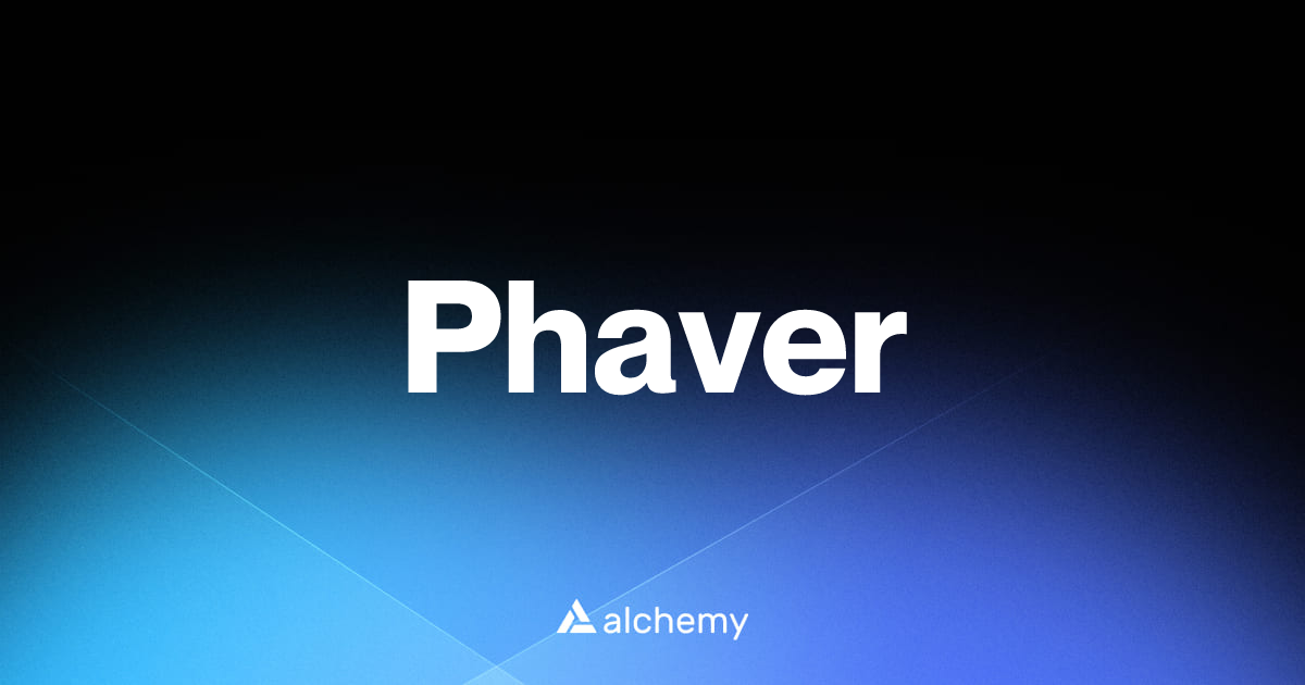 Phaver - Web3 Social Dapps - Alchemy