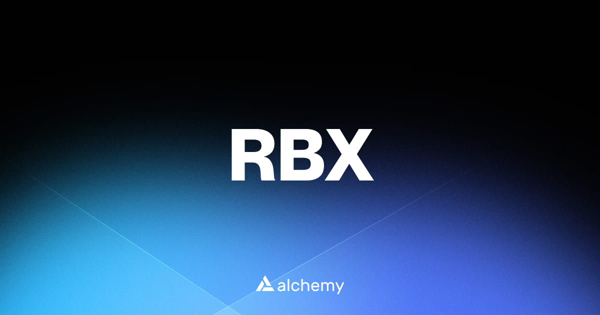RBX - DeFi dapps - Alchemy | Alchemy