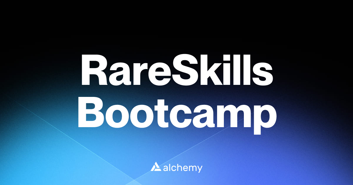 RareSkills Bootcamp - Web3 Developer Tools - Alchemy