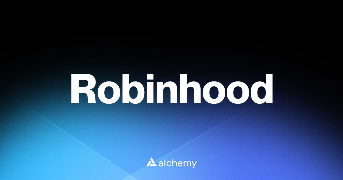 Robinhood - Trading Tools - Alchemy