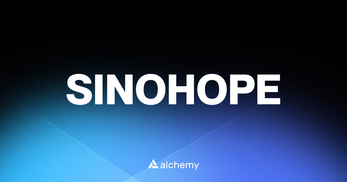 SINOHOPE - Web3 Wallets - Alchemy