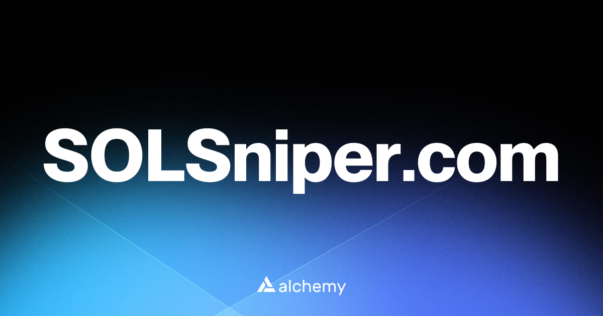 SOLSniper.com - Trading Tools - Alchemy