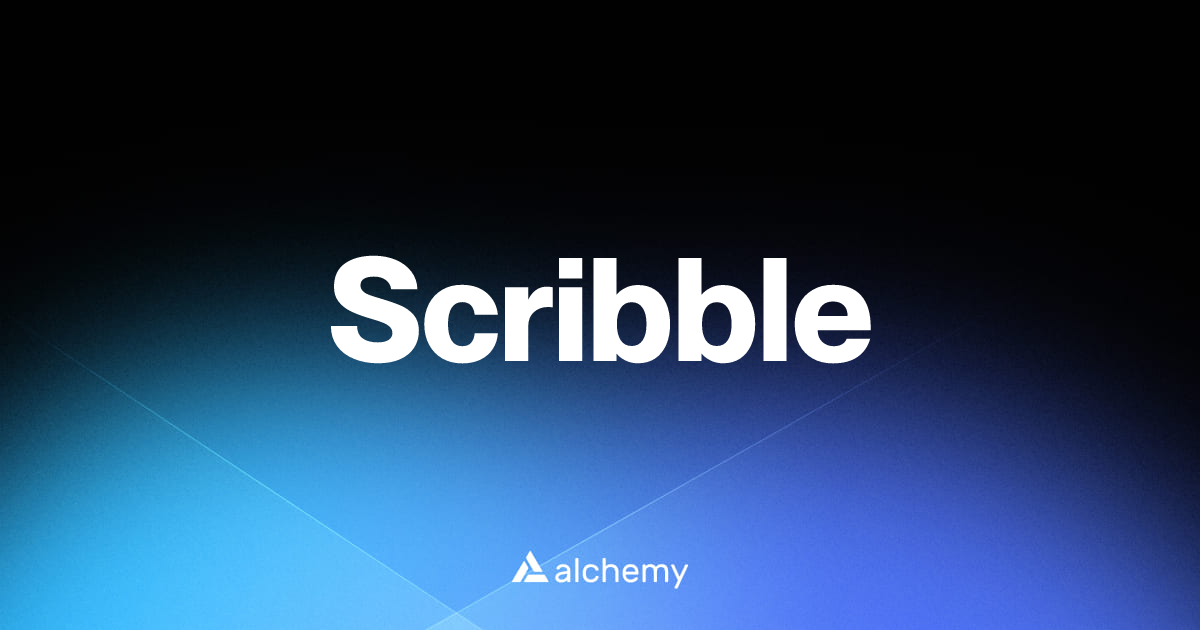 Scribble - Web3 Security Tools - Alchemy