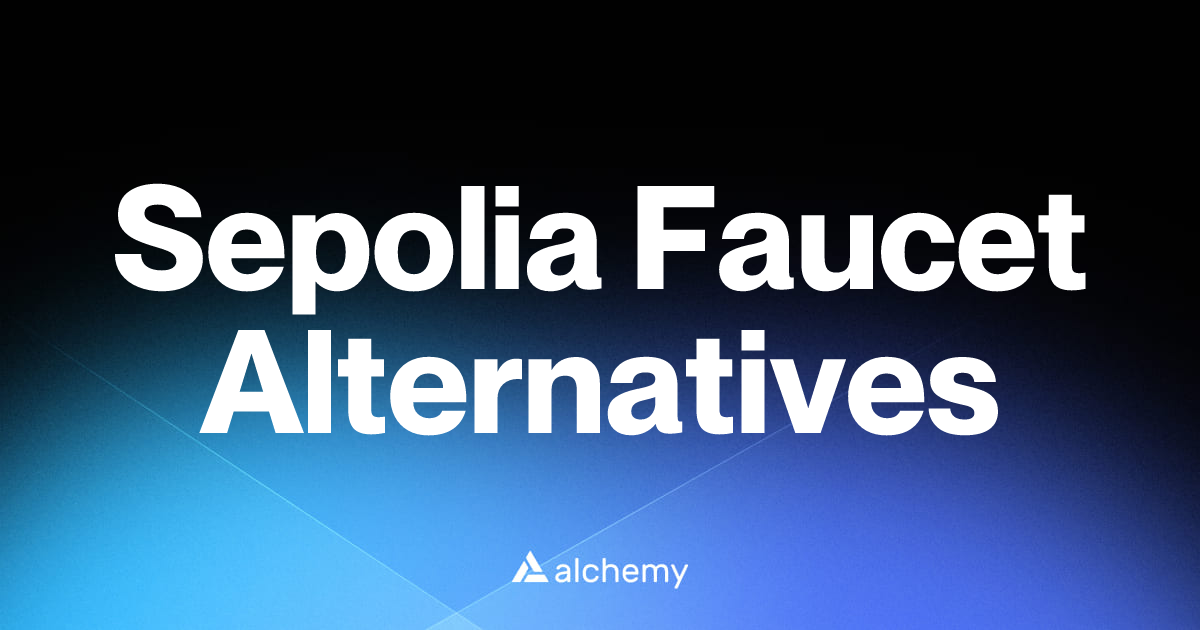 Find 7 Sepolia Faucet Alternatives (2025)