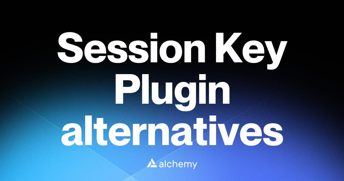 Find 3 Session Key Plugin alternatives (2026) | Alchemy