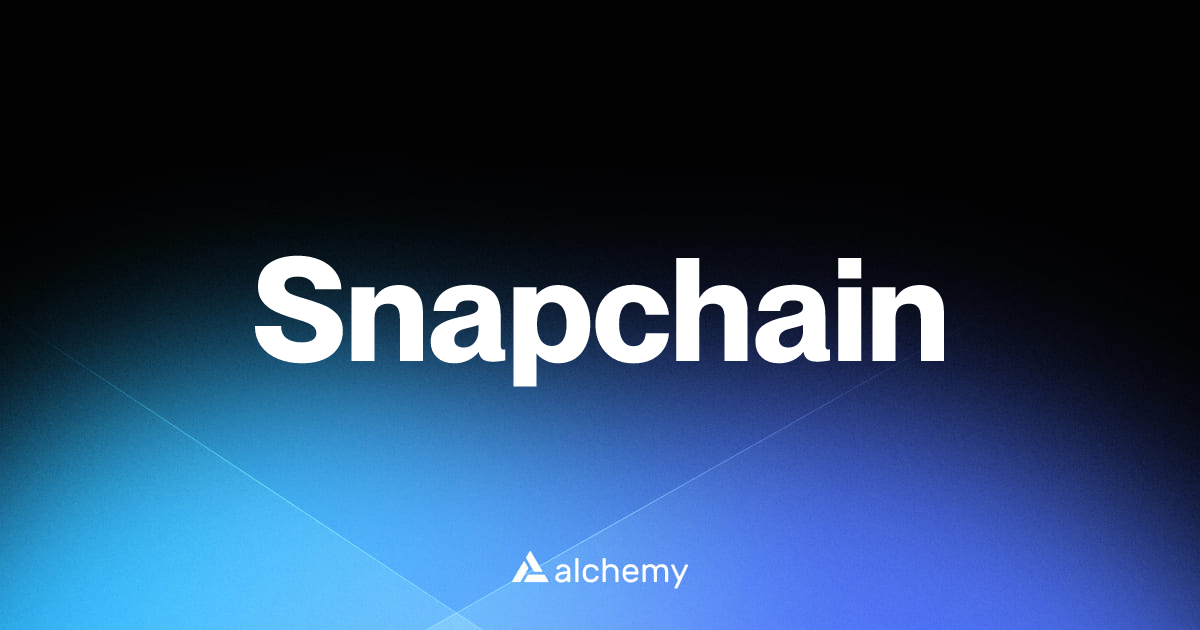 Snapchain - RaaS Tools - Alchemy