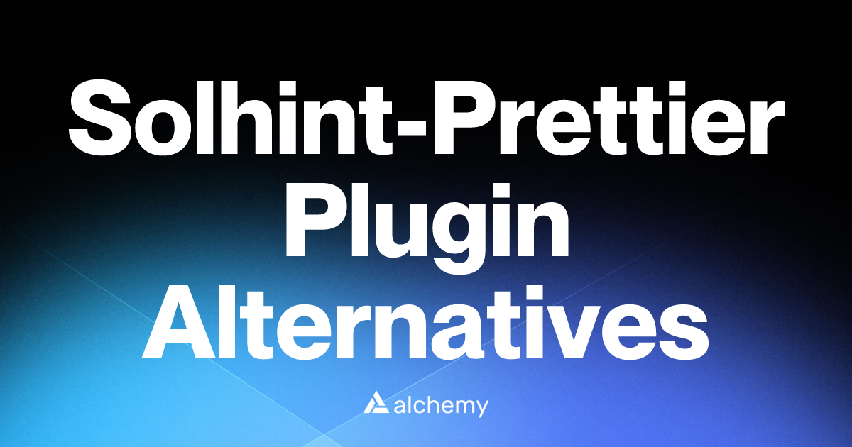 Find 8 Solhint-Prettier Plugin Alternatives (2025)