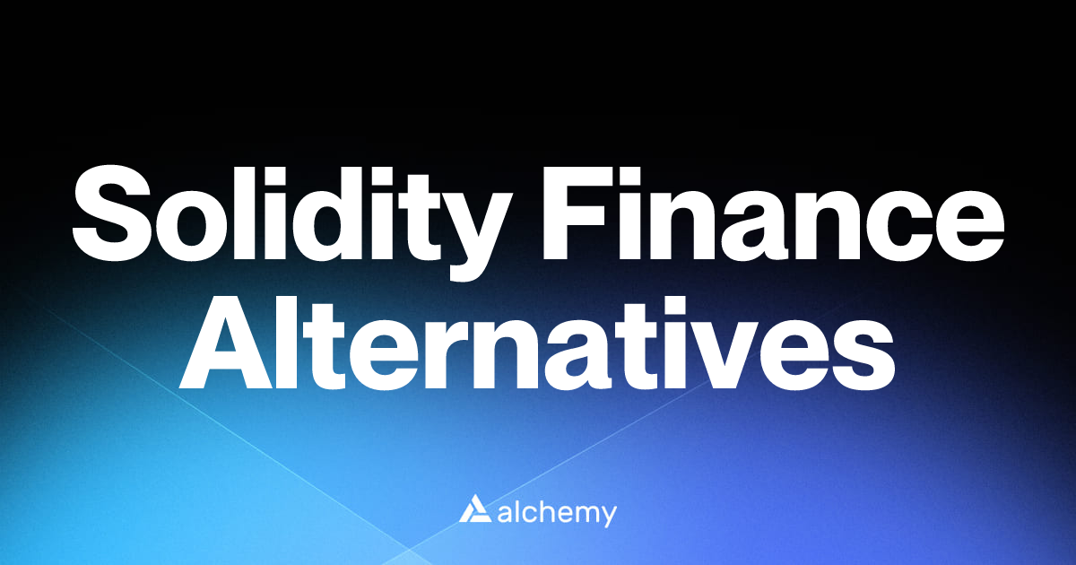 Find 65 Solidity Finance Alternatives (2025)