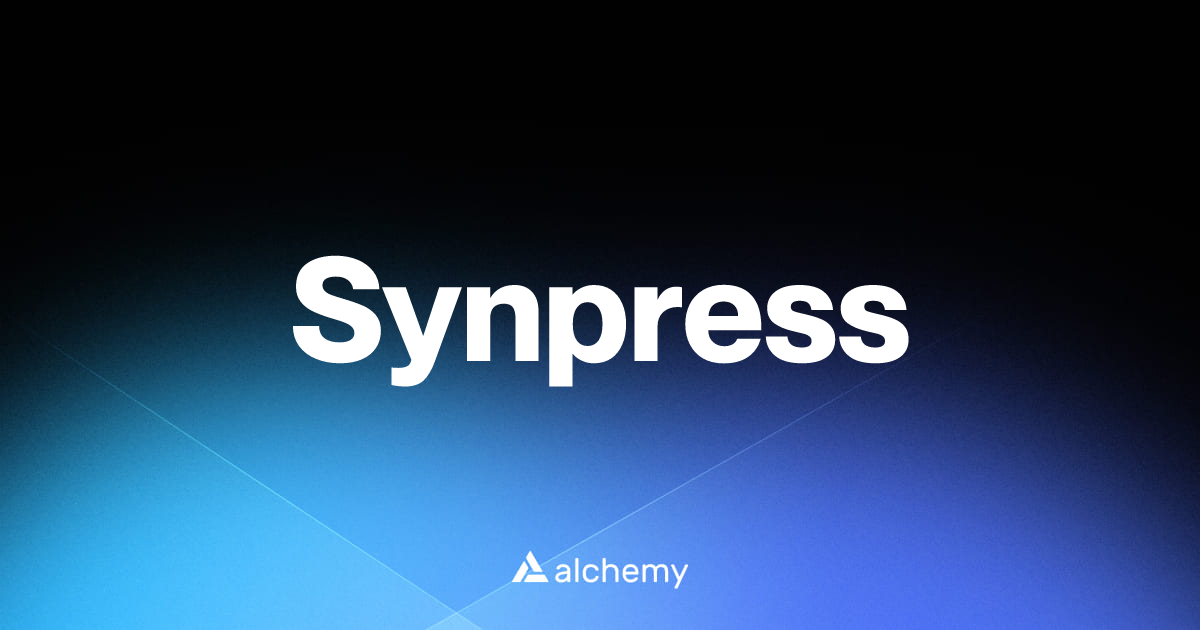 Synpress - Web3 Security Tools - Alchemy