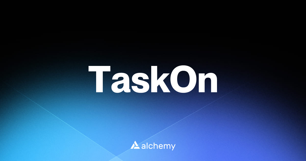 TaskOn - DeFi Tools - Alchemy