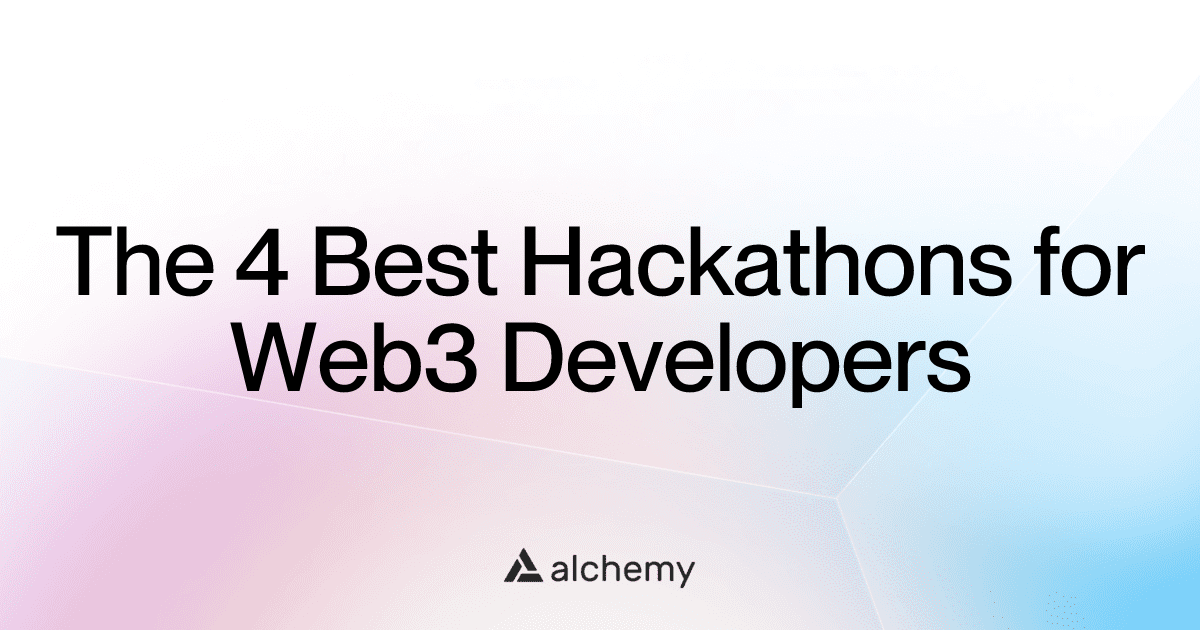 The 4 Best Hackathons for Web3 Developers